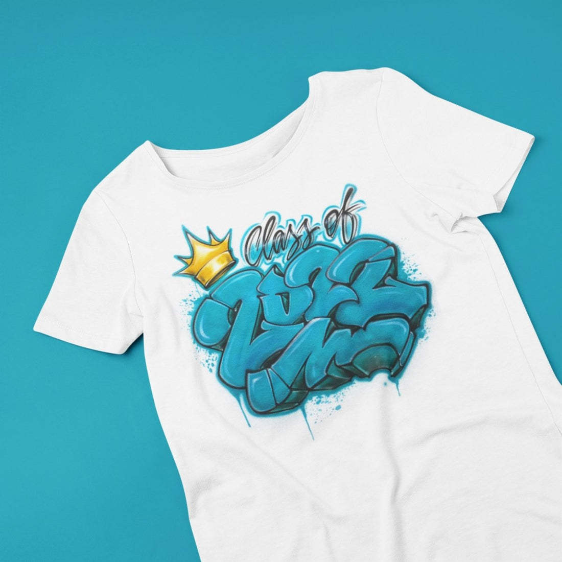 Graffiti Graduation Design Custom Airbrush Apparel & Personalized ...